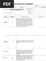 Method Statement For Lifting, Moving and Shifting Material at Site ...
