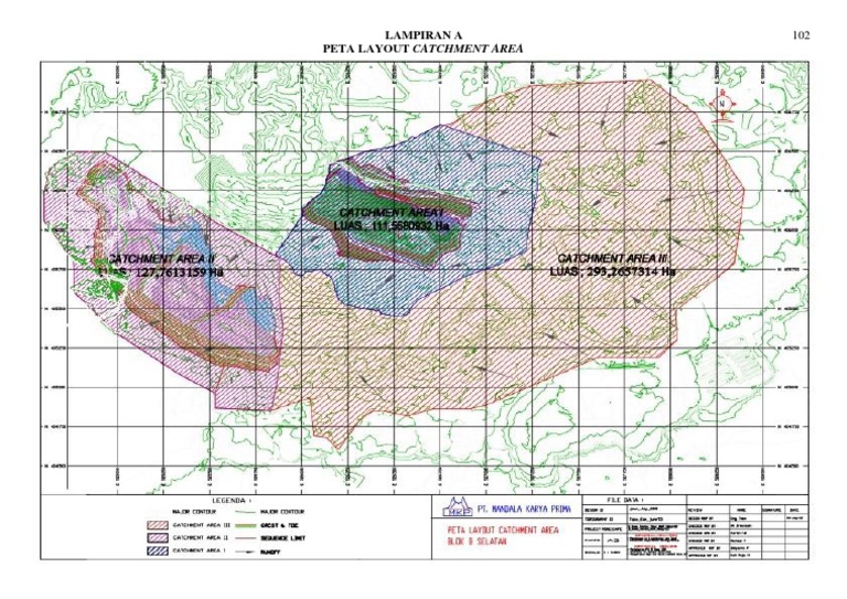 A. Peta Layout Catchment Area | PDF