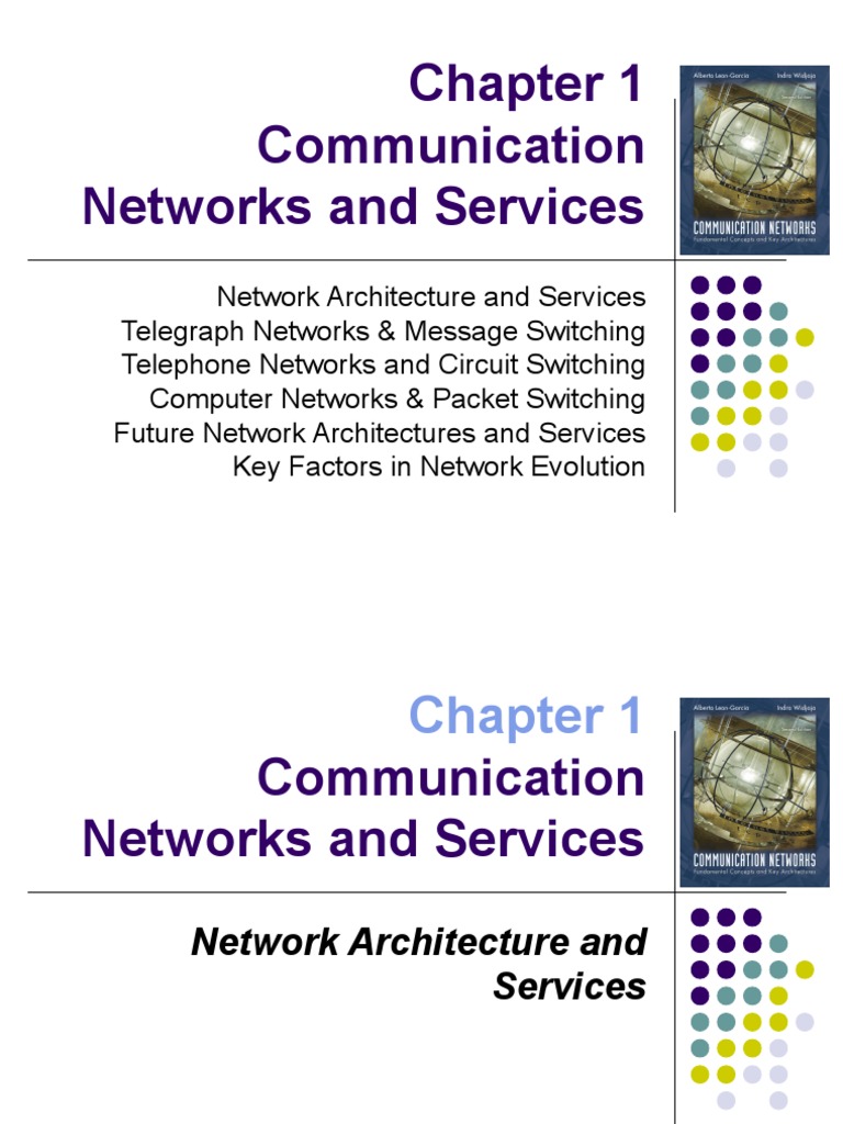Communication Networks and Services | PDF | Technology & Engineering