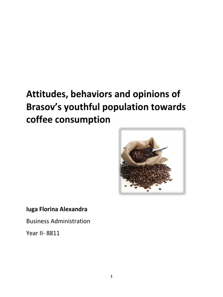 Marketing Research On Coffee Consumption | PDF | Survey Methodology ...