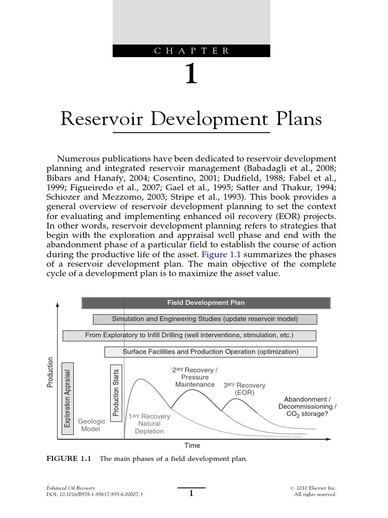 Chapter 1 Reservoir Development Plans | PDF | Business