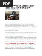 Fun Closing Activities for Groups | PDF | Concept | Learning
