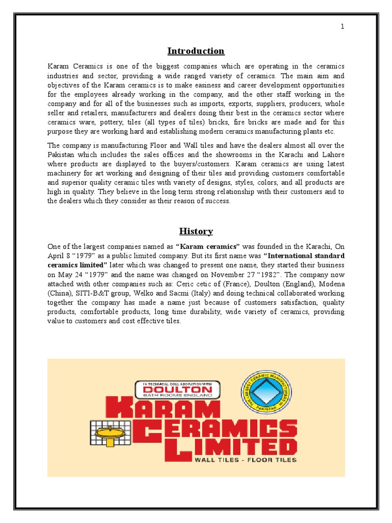 Karam Ceramics | PDF | Pottery | Auditor's Report