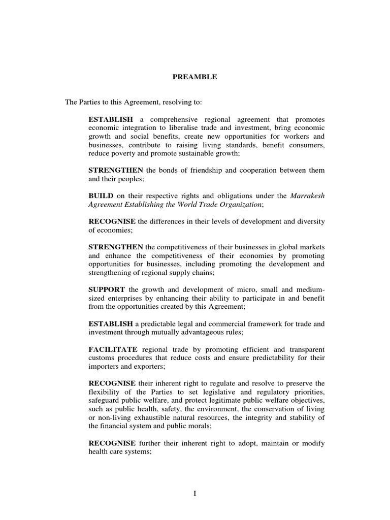 Preamble | PDF