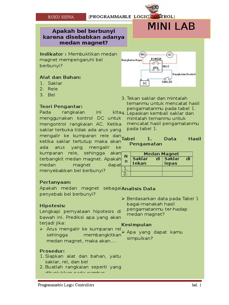 Dasar PLC | PDF | Sains & Matematika
