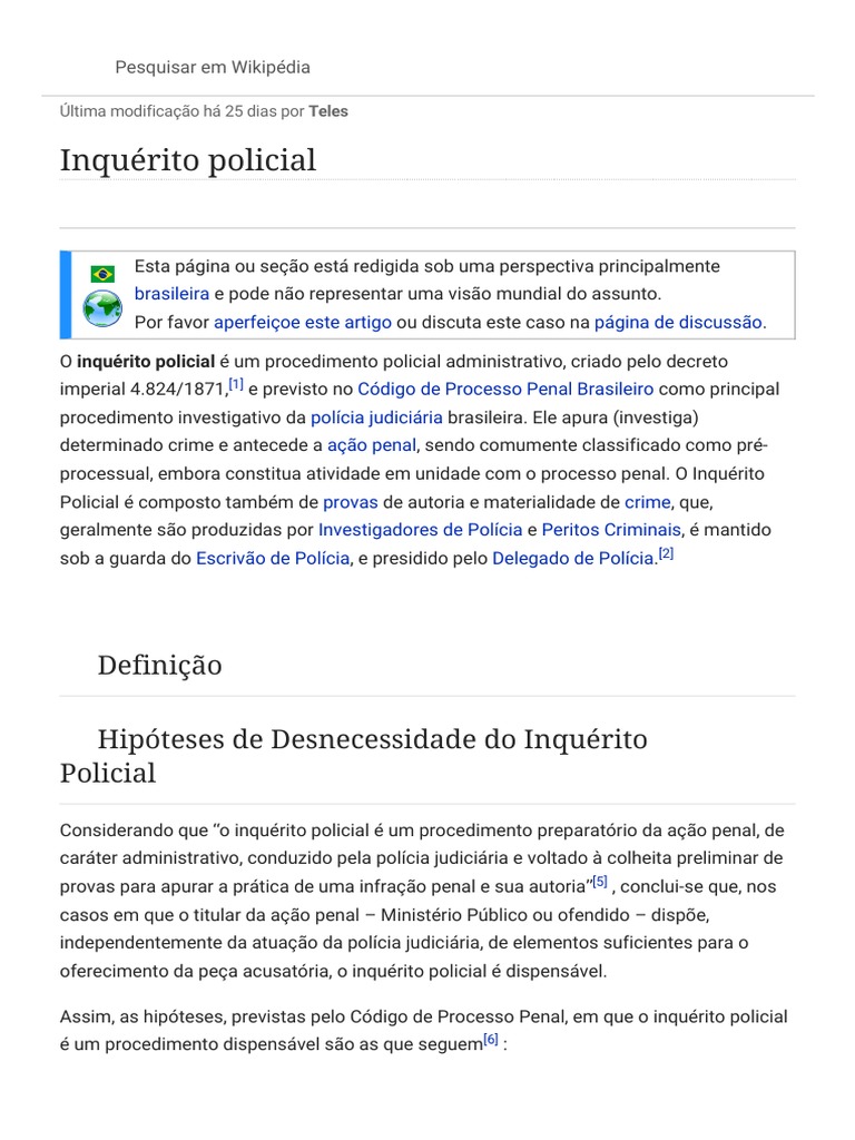 inquerito policial.pdf | Polícia | Virtude