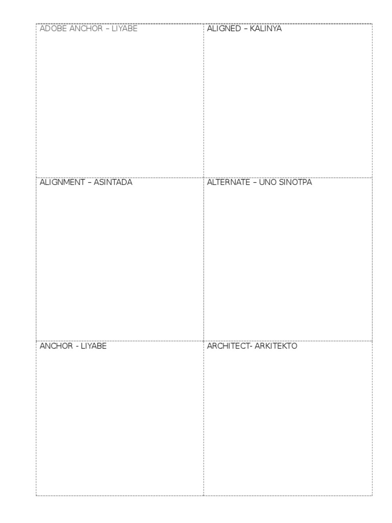 Construction Terms and Translations | PDF | Building Materials ...