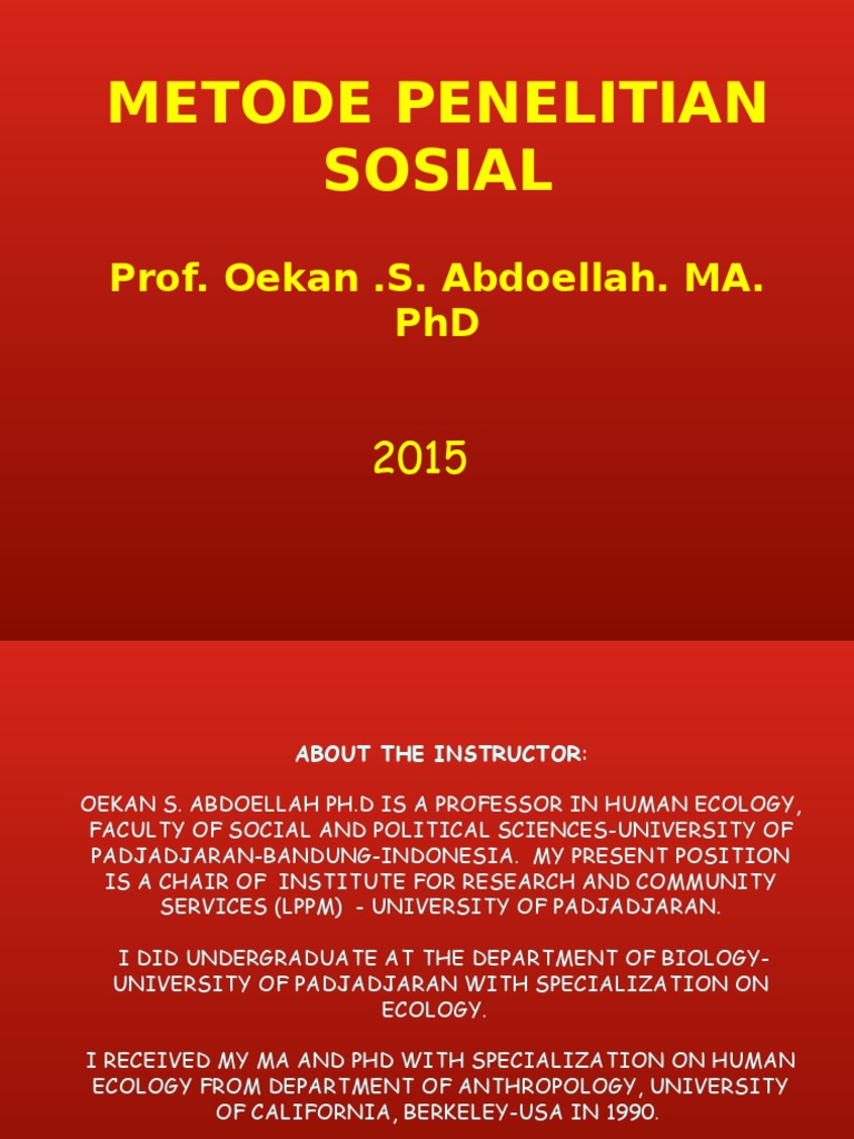 MPS Materi Prof. Oekan | PDF