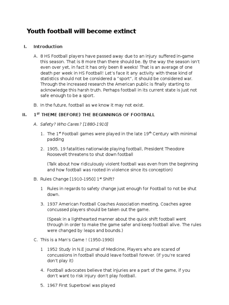 Paradigm Shift Outline | PDF | Concussion | Violence