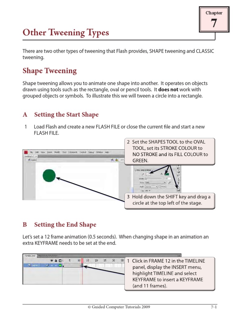 Other Tweening Types | PDF