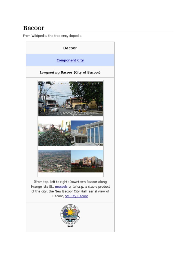 Bacoor | PDF | Armed Conflict