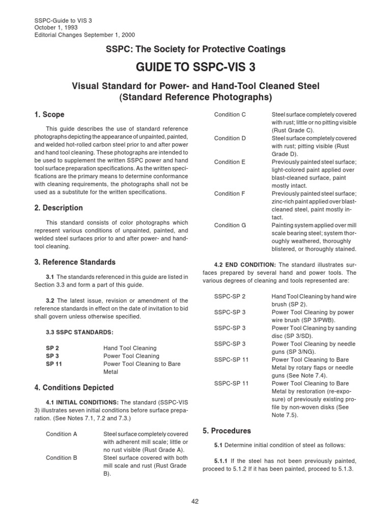 Guide to SSPC Vis 3.pdf | Rust | Brush