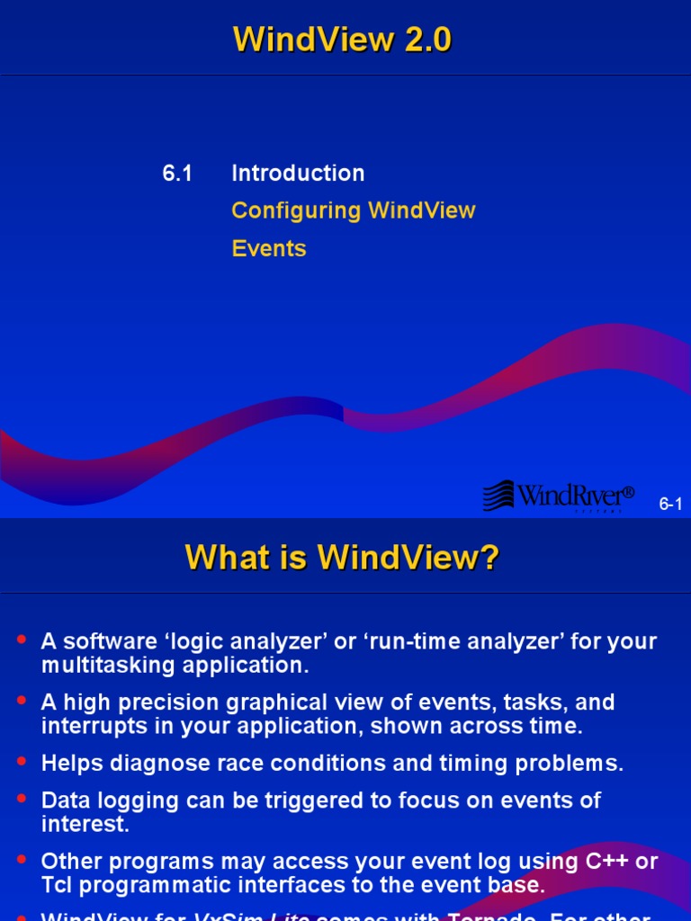 WindView | PDF | Application Programming Interface | Library (Computing)