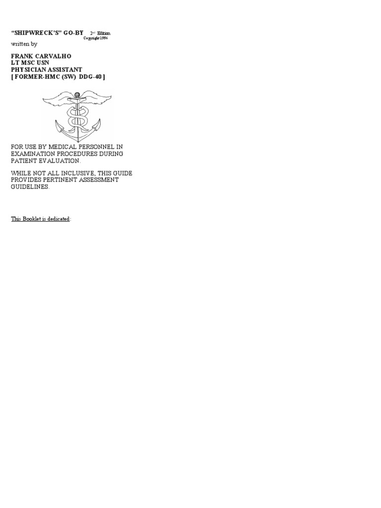 Navy Medical Assessement | PDF | Human Eye | Arm
