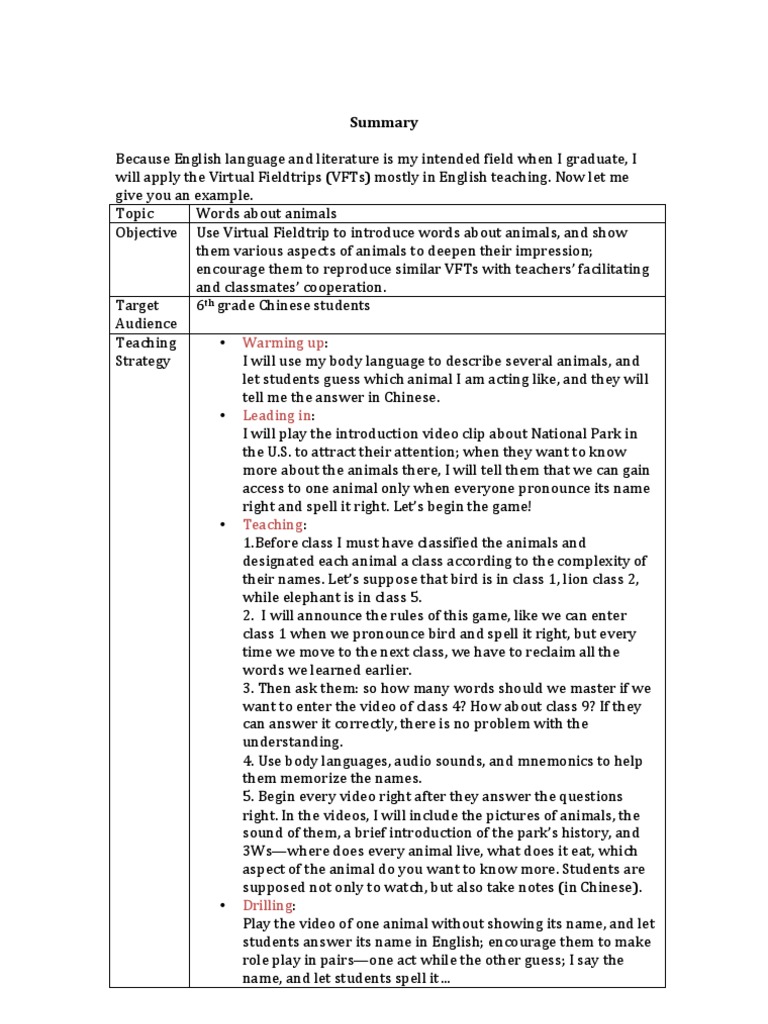 Summary | PDF | Teaching | Behavior Modification
