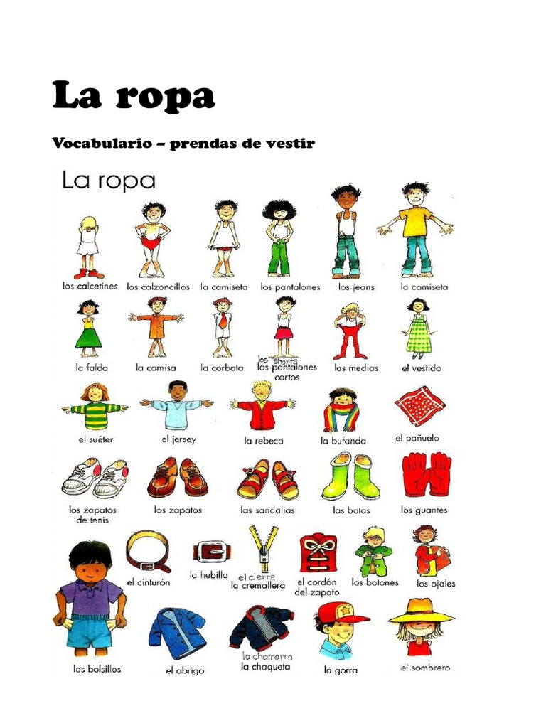 Ropa | PDF