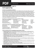 Civil Engineering Orientation | PDF | Engineer | Engineering