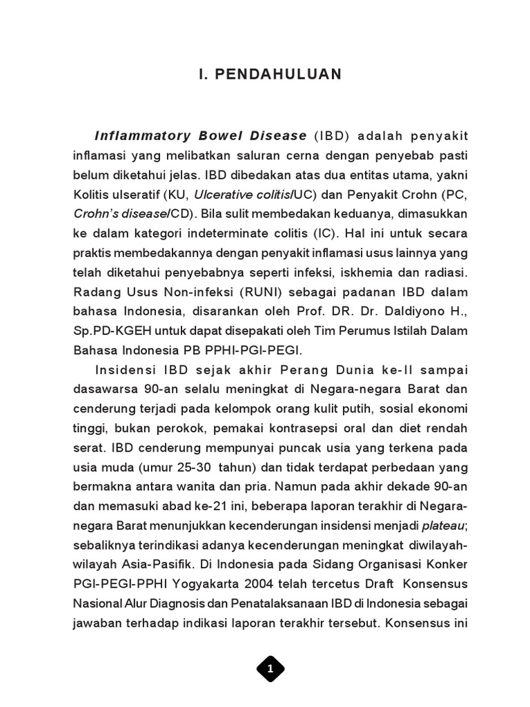 Konsensus IBD | PDF