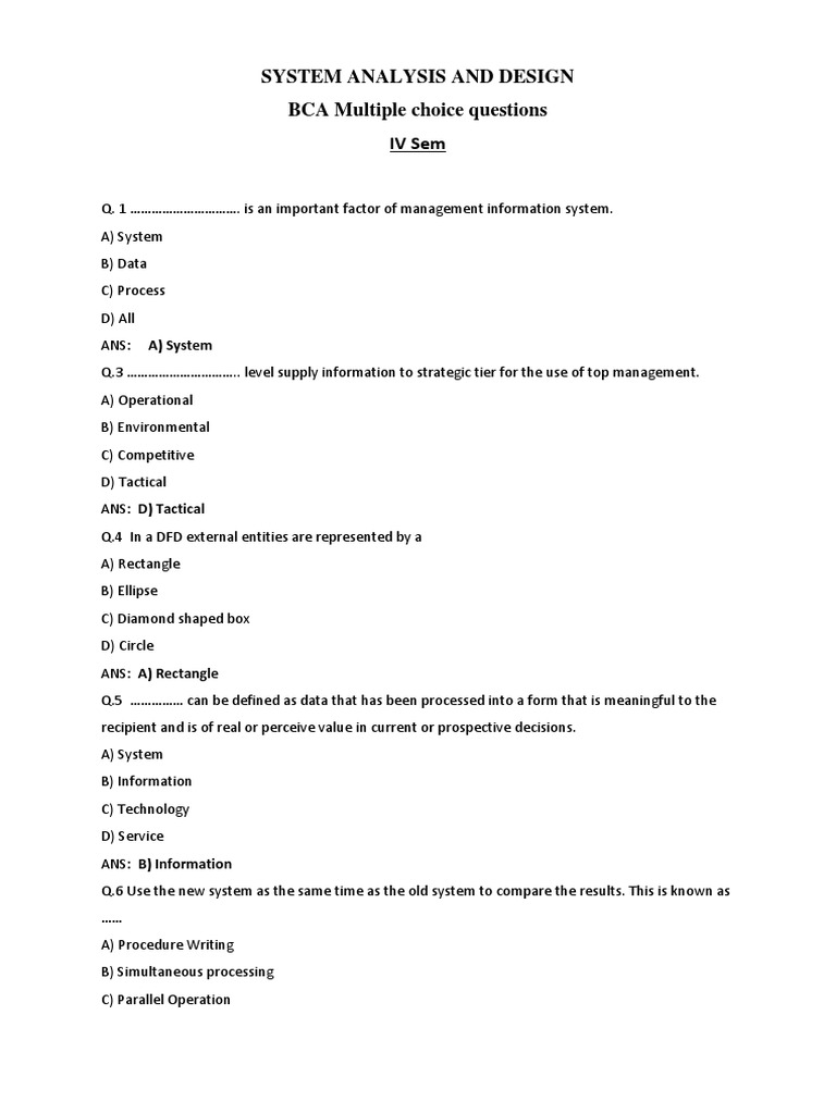 Systen Analysis and Design | PDF | Feasibility Study | Computer Programming