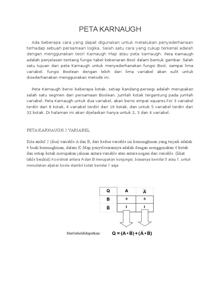 Peta Karnaugh | PDF