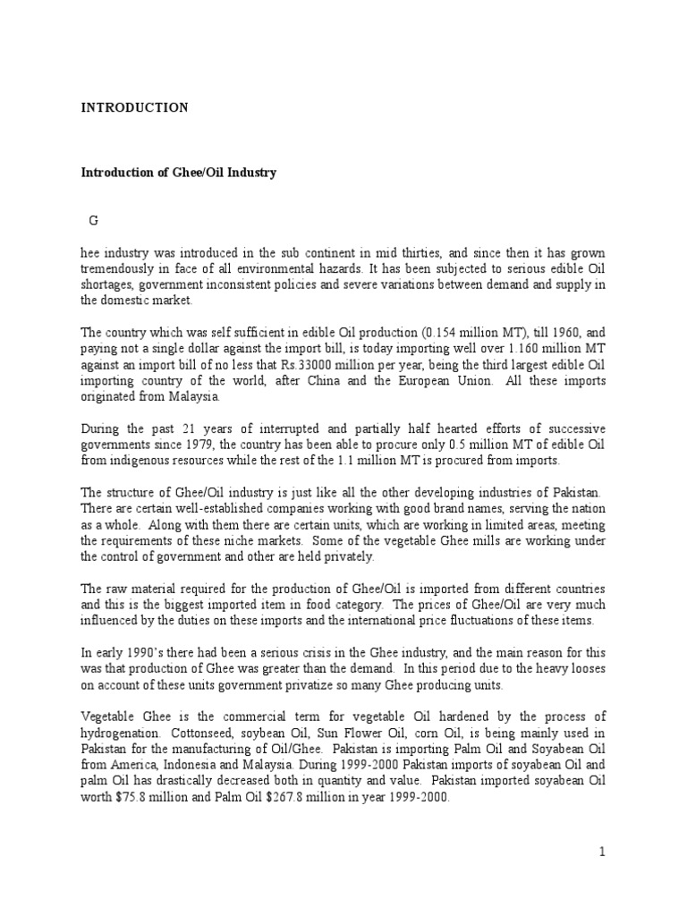 Hoor Ghee | PDF | Strategic Management | Inventory