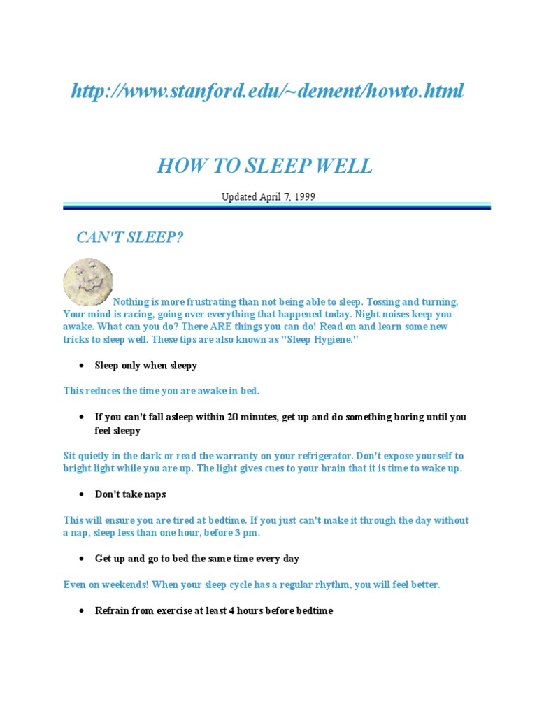 Sleep Habits Pdf Sleep Night