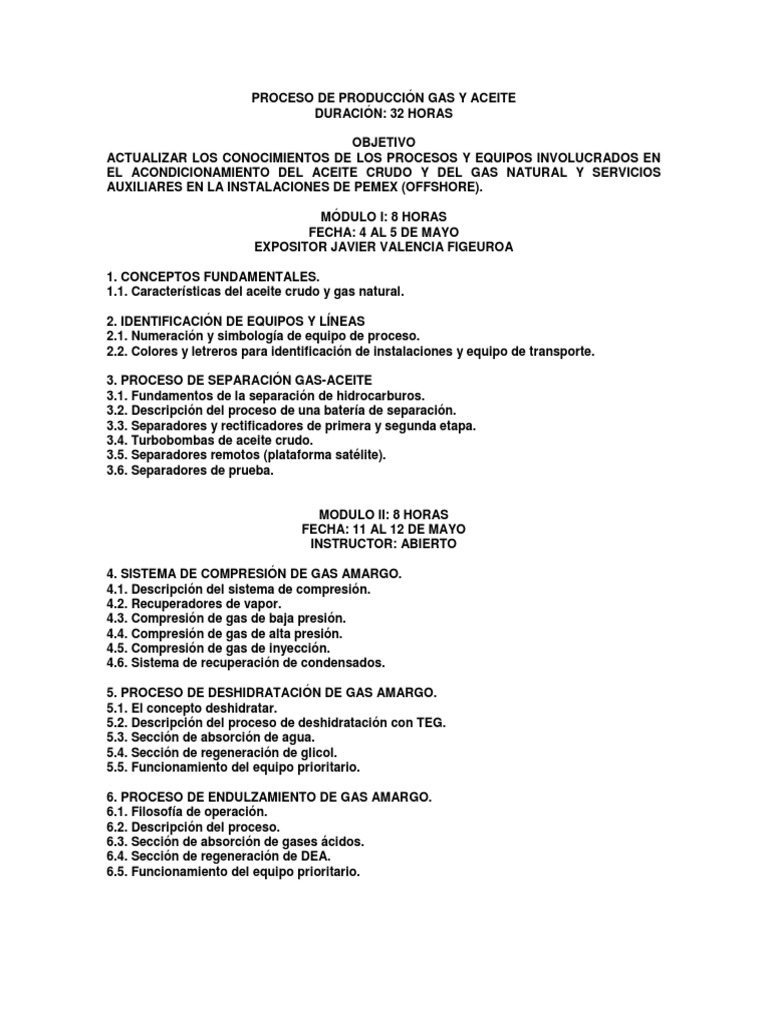 Temario de Curso CTM | PDF | Sustancias químicas | Química