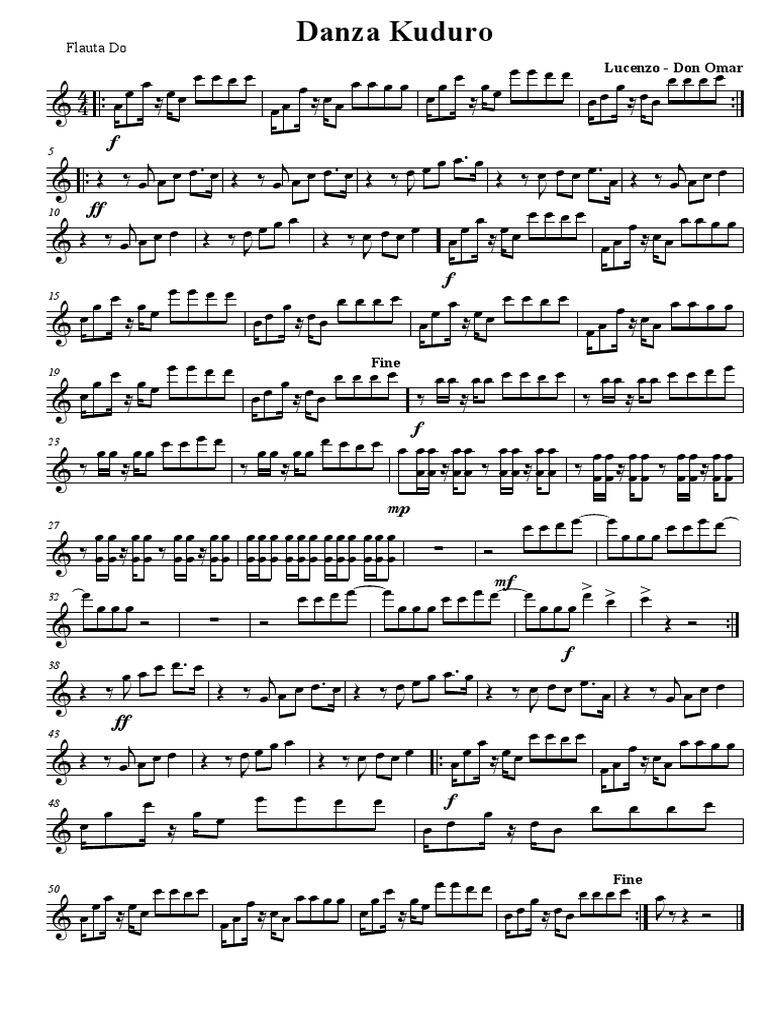 16fc4e Danza Kuduro | PDF | Musique latino-américaine | Chansons