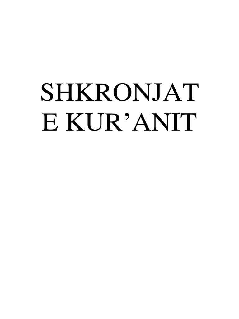 Shkronjat | PDF
