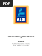 Lidl Strategy Analysis | PDF | Supermarket | Swot Analysis