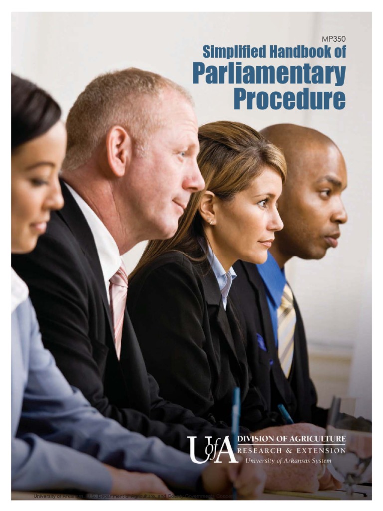 Roberts Rules of Order | PDF | Committee | Agenda (Meeting)