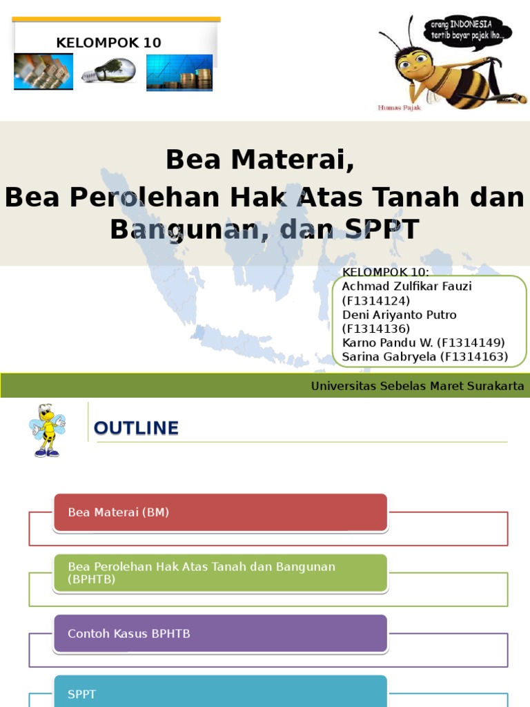 Presentasi Bea Materai & BPHTB | PDF