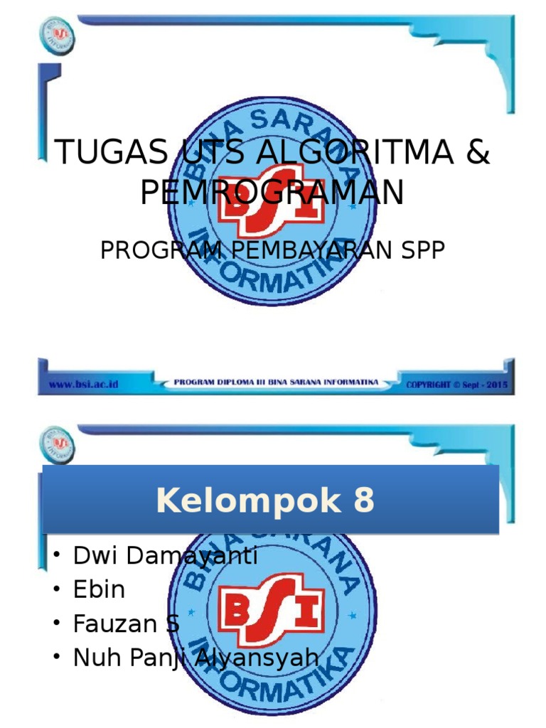 Tugas Uts Algoritma & Pemrograman | PDF | Karier & Perkembangan | Bisnis