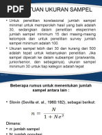 Rumus Sampel Isaac dan Michael | PDF | Metode & Bahan Ajar | Kesehatan ...