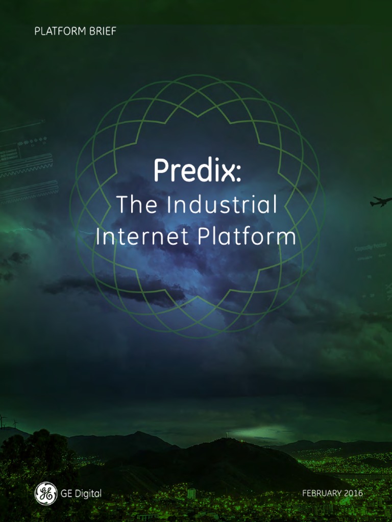GE Digital Predix Platform Brief | PDF | Cloud Computing | Analytics