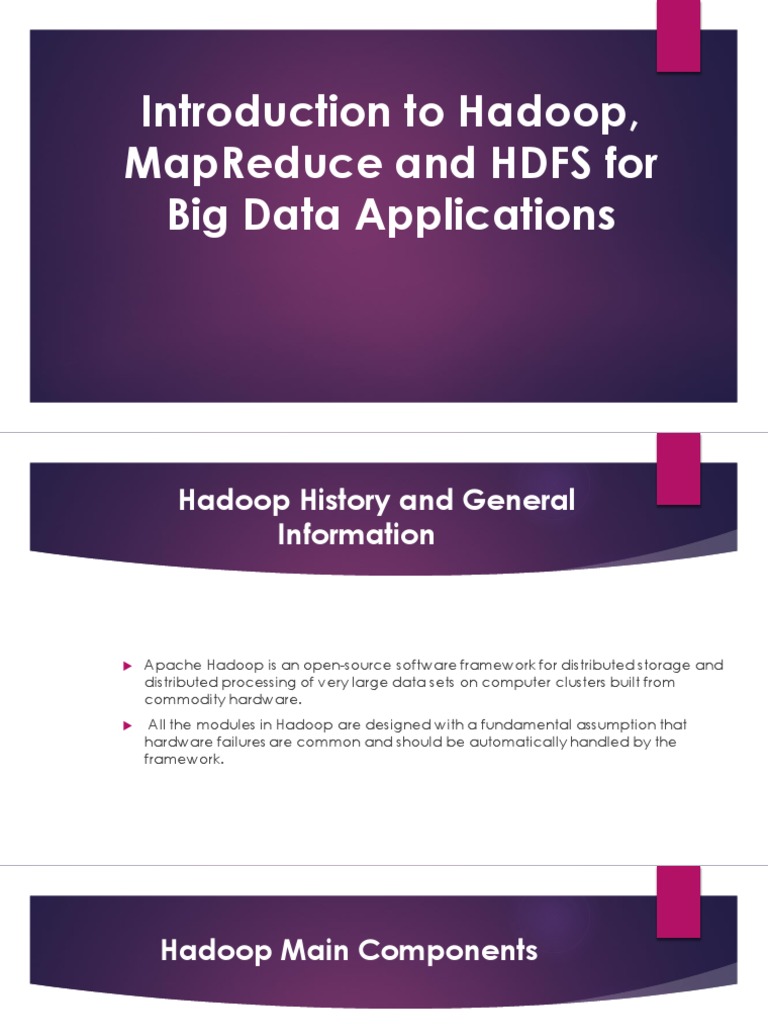 Intro Hadoop Ecosystem Components, Hadoop Ecosystem Tools | PDF | Apache Hadoop | Map Reduce