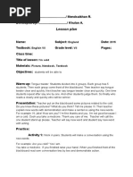 Semi-Detailed Lesson Plan in MATH | PDF | Fraction (Mathematics ...