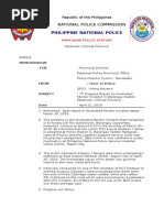 Spot Report Template | PDF | Law Enforcement | Crime & Violence