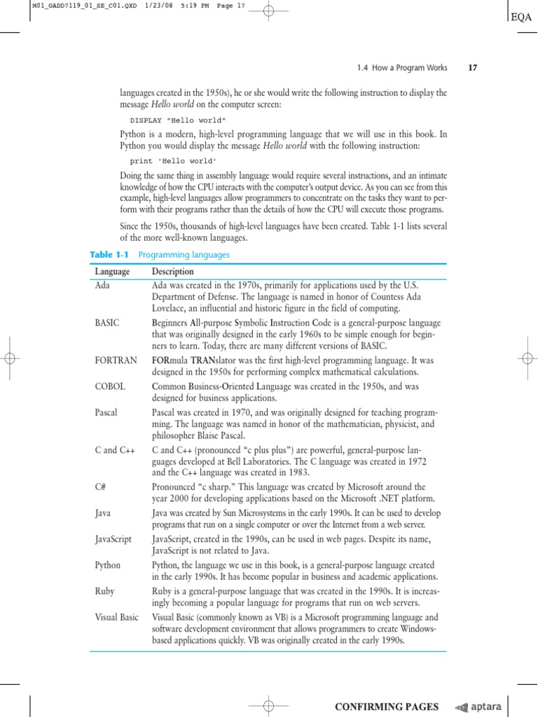 Intro Comp Programming | PDF | Basic | Computer Programming