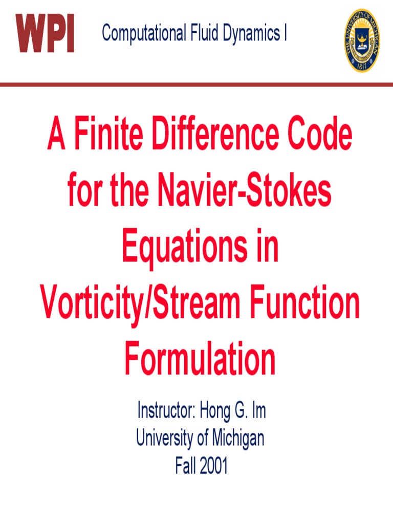 Vorticity 2d - CFD - Matlab | PDF | Convection | Navier–Stokes Equations