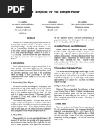 2 Double Column Research Paper Format | PDF | Times New Roman | Typefaces