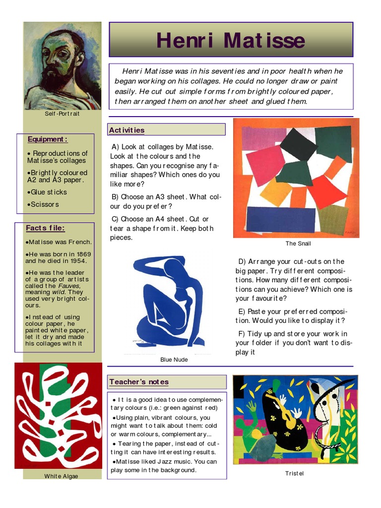 Matisse | PDF | Art | Lifestyle