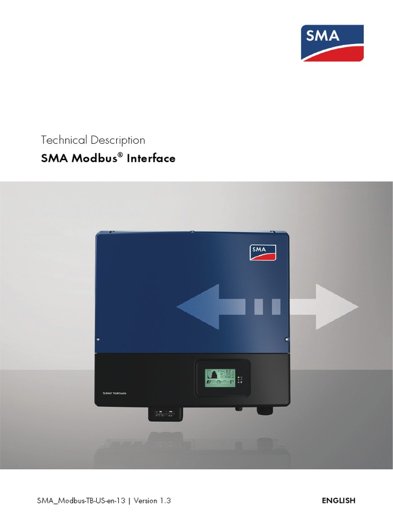 Sma Modbus Tb Us en 13 | Port (Computer Networking) | Communications ...