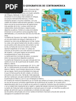 Principales Volcanes de Centroamérica | PDF | Volcán | Formaciones ...