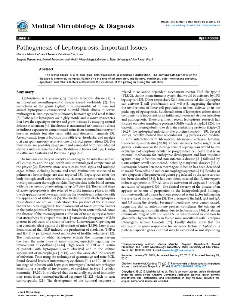 pathogenesis-of-leptospirosis-important-issues-2161-0703.1000e127_1.pdf | Interleukin 10 ...