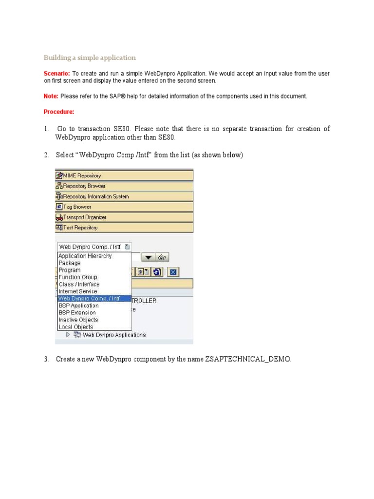 A Simple Application | PDF | Double Click | Tab (Gui)