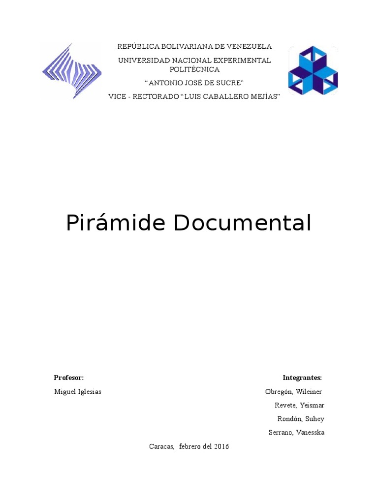 Pirámide Documental | PDF | Gestión de la calidad | Calidad (comercial)