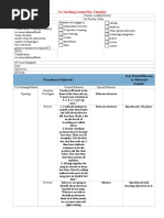 Lesson Plan For Learning A Musical Instrument | PDF | Musical ...