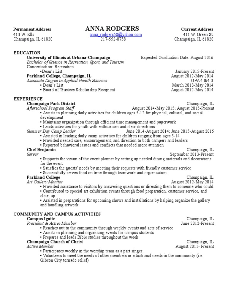 Anna Resume 2016 Updated | PDF | Career & Growth | Social Science