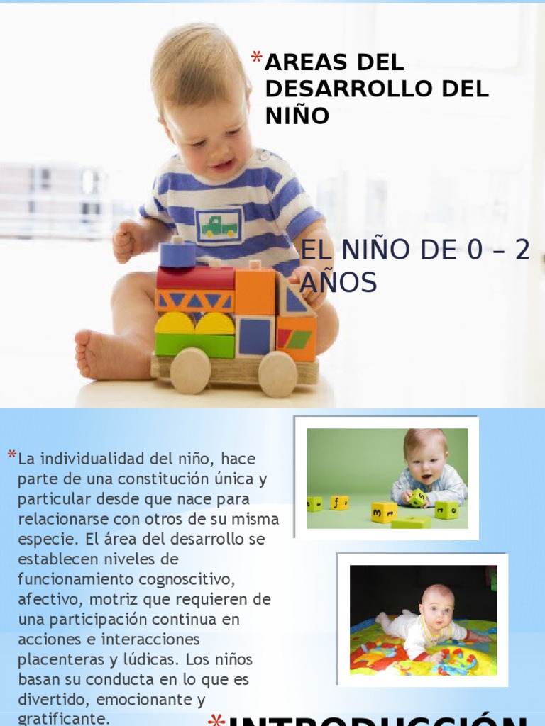 Areas Del Desarrollo Del Niño | PDF | Comportamiento | Percepción